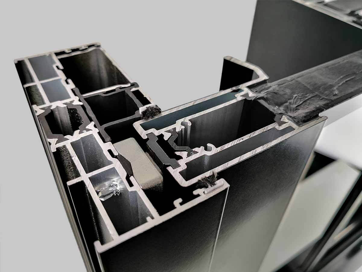 Cortizo COR VISION - Panoramic Sliding Door System Sample – debesto